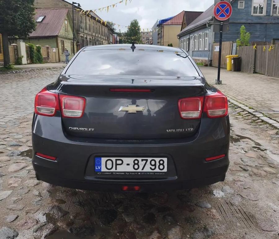 Grey Chevrolet Malibu 2013 in Jelgava, with an engine capacity of 2.00 L and mileage of 169 thousand km for 5590 €, photo 7 on AUTOMOTO.COM.LV