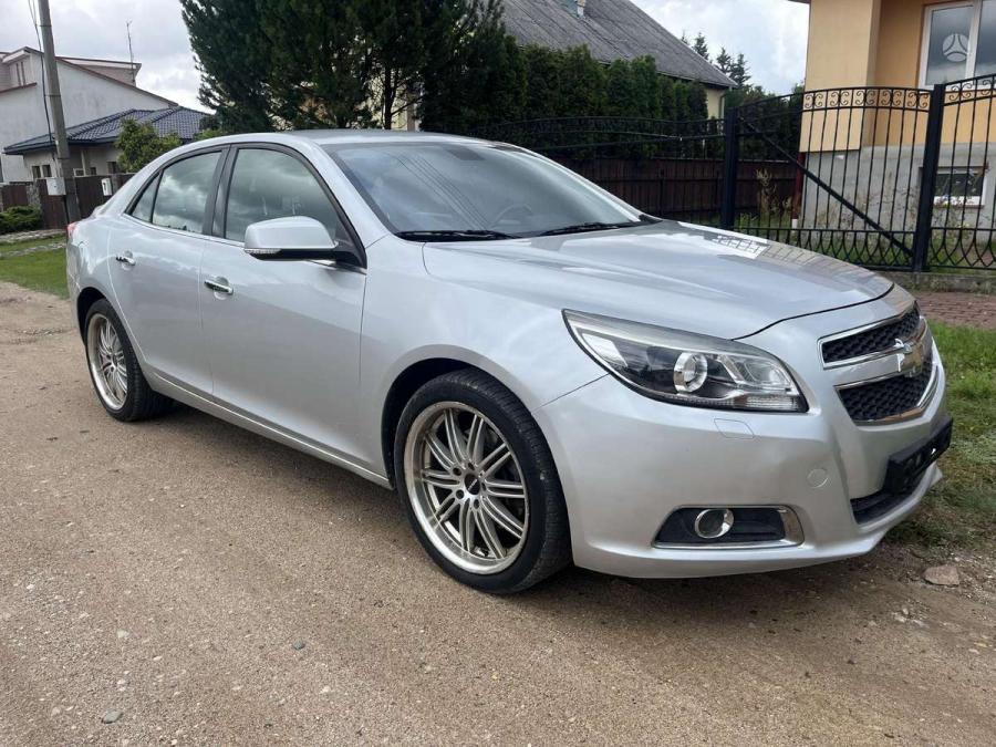 Pelēks Chevrolet Malibu 2014 Ukmergė, ar dzinēja tilpumu 1.96 L un nobraukumu 203 tūkst. km par 3950 €, foto 1 vietnē AUTOMOTO.COM.LV