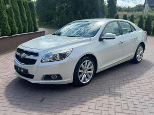 Balts Chevrolet Malibu 2013 Utena, ar dzinēja tilpumu 2.00 L un nobraukumu 114 tūkst. km par 5800 €, foto  vietnē AUTOMOTO.COM.LV