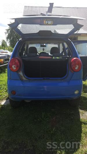 Zils Chevrolet Matiz 2006 Liepāja, ar dzinēja tilpumu 0.80 L un nobraukumu 0 tūkst. km par 850 €, foto 5 vietnē AUTOMOTO.COM.LV