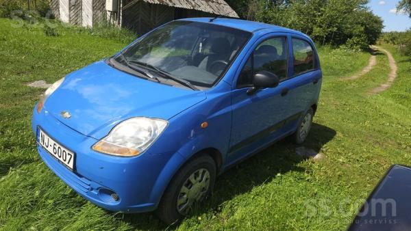 Zils Chevrolet Matiz 2006 Liepāja, ar dzinēja tilpumu 0.80 L un nobraukumu 0 tūkst. km par 850 €, foto 5 vietnē AUTOMOTO.COM.LV