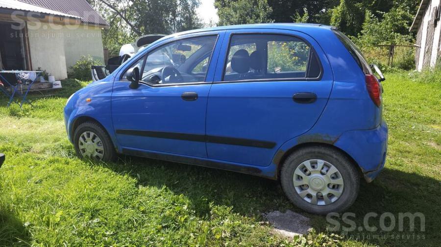 Zils Chevrolet Matiz 2006 Liepāja, ar dzinēja tilpumu 0.80 L un nobraukumu 0 tūkst. km par 850 €, foto 8 vietnē AUTOMOTO.COM.LV