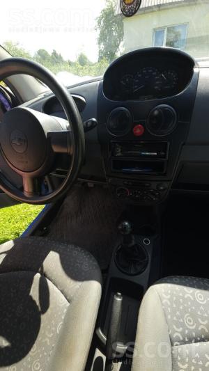 Zils Chevrolet Matiz 2006 Liepāja, ar dzinēja tilpumu 0.80 L un nobraukumu 0 tūkst. km par 850 €, foto 11 vietnē AUTOMOTO.COM.LV