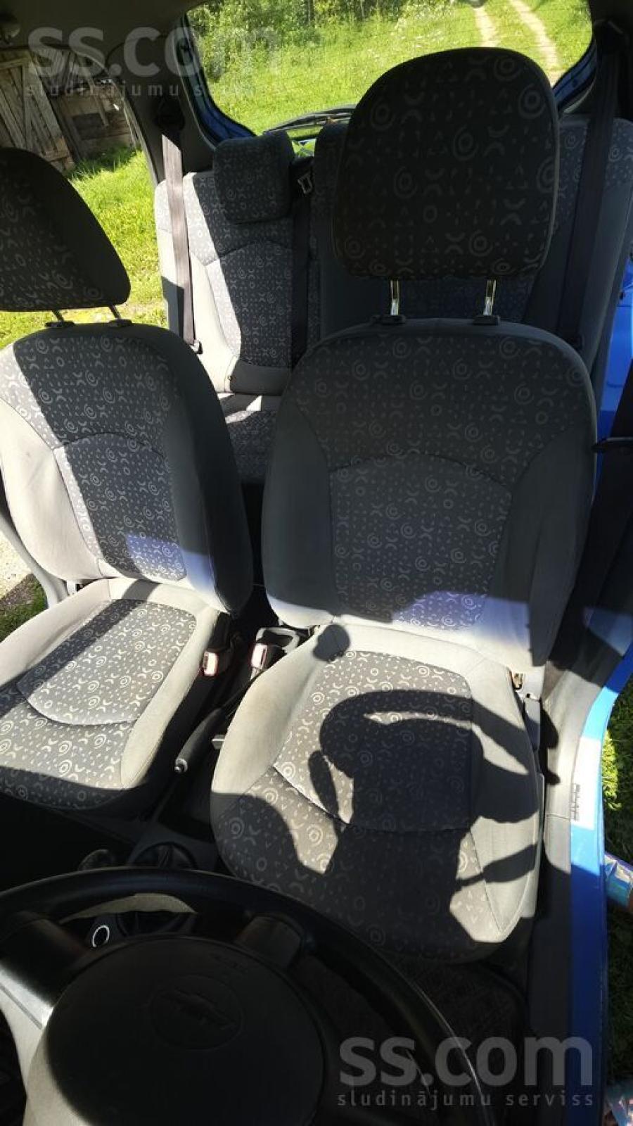 Zils Chevrolet Matiz 2006 Liepāja, ar dzinēja tilpumu 0.80 L un nobraukumu 0 tūkst. km par 850 €, foto 12 vietnē AUTOMOTO.COM.LV