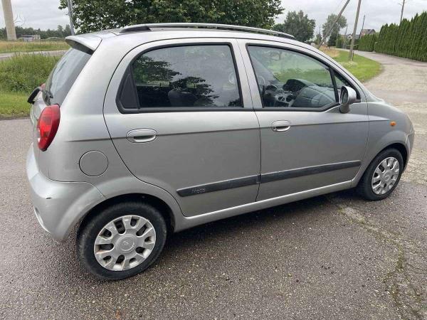 Pelēks Chevrolet Matiz 2005 Kėdainiai, ar dzinēja tilpumu 0.97 L un nobraukumu 153 tūkst. km par 999 €, foto 6 vietnē AUTOMOTO.COM.LV