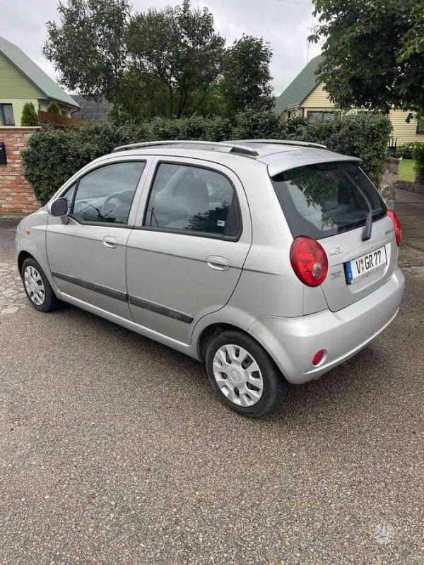 Grey Chevrolet Matiz 2005 in Kedainiai, with an engine capacity of 0.97 L and mileage of 153 thousand km for 999 €, photo 3 on AUTOMOTO.COM.LV