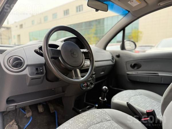 Grey Chevrolet Matiz 2007 in Riga, with an engine capacity of 0.80 L and mileage of 0 thousand km for 1600 €, photo 3 on AUTOMOTO.COM.LV