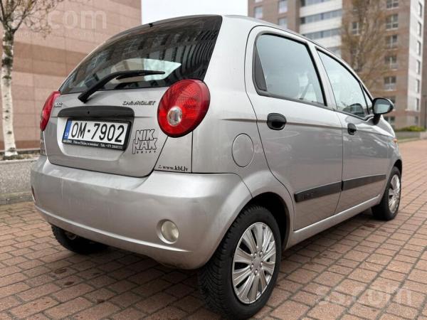 Grey Chevrolet Matiz 2007 in Riga, with an engine capacity of 0.80 L and mileage of 0 thousand km for 1600 €, photo 10 on AUTOMOTO.COM.LV