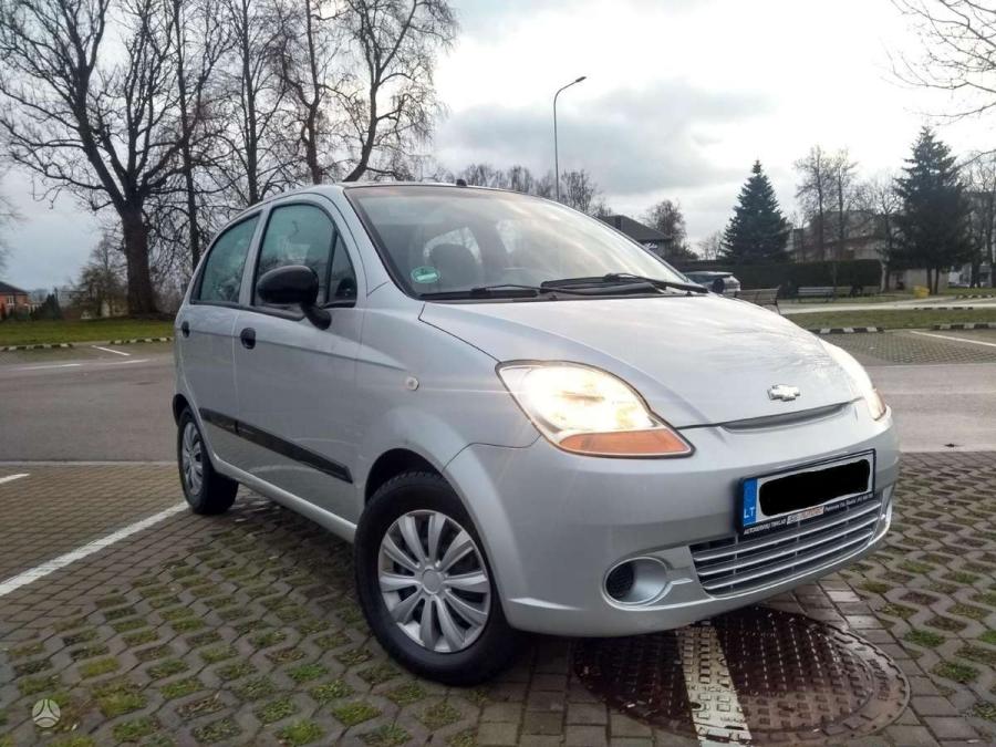 Pelēks Chevrolet Matiz 2010 Vilkaviškis, ar dzinēja tilpumu 0.80 L un nobraukumu 140 tūkst. km par 1350 €, foto 1 vietnē AUTOMOTO.COM.LV