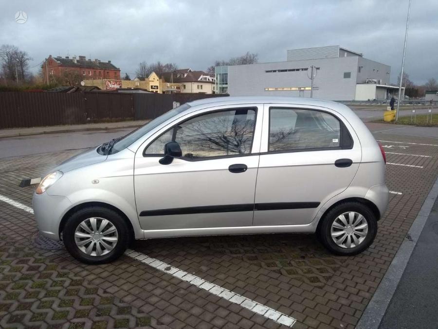 Pelēks Chevrolet Matiz 2010 Vilkaviškis, ar dzinēja tilpumu 0.80 L un nobraukumu 140 tūkst. km par 1350 €, foto 7 vietnē AUTOMOTO.COM.LV