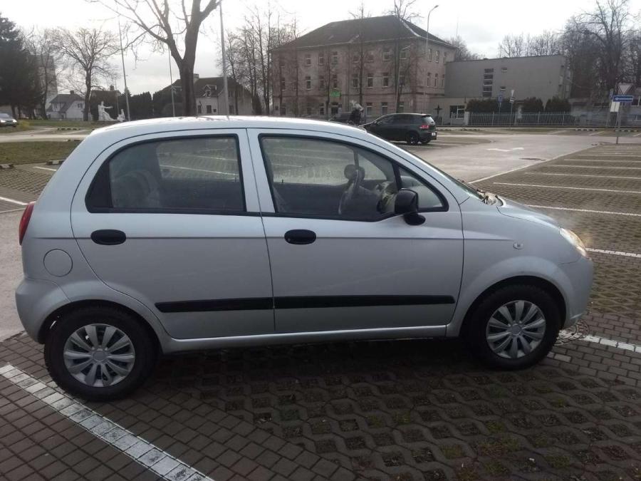Pelēks Chevrolet Matiz 2010 Vilkaviškis, ar dzinēja tilpumu 0.80 L un nobraukumu 140 tūkst. km par 1350 €, foto 8 vietnē AUTOMOTO.COM.LV
