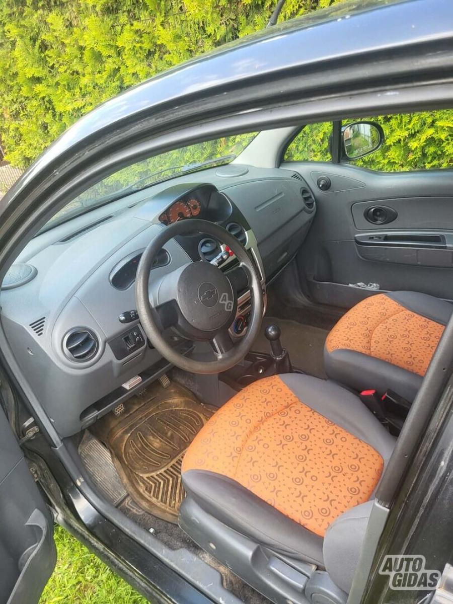 Chevrolet Matiz 2008 Panevēža, ar dzinēja tilpumu 1.00 L un nobraukumu 115 tūkst. km par 300 €, foto 7 vietnē AUTOMOTO.COM.LV
