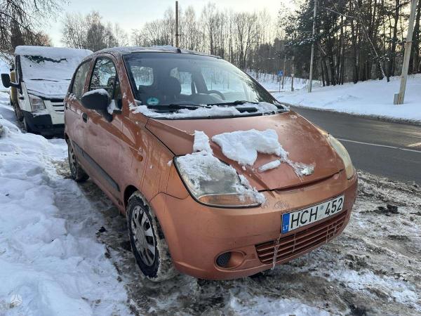 Dzeltens Chevrolet Matiz 2007 Viļņa, ar dzinēja tilpumu 1.00 L un nobraukumu 157 tūkst. km par 600 €, foto 2 vietnē AUTOMOTO.COM.LV