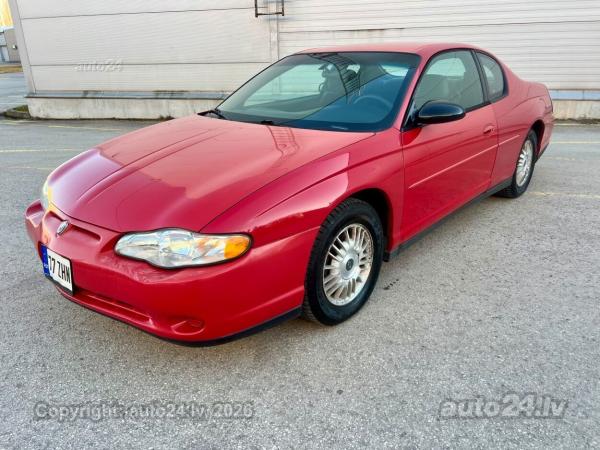 Sarkans Chevrolet monte-carlo 2002 Pērnava, ar dzinēja tilpumu 3.10 L un nobraukumu 162 tūkst. km par 2490 €, foto 1 vietnē AUTOMOTO.COM.LV