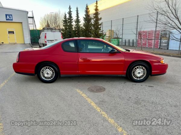 Sarkans Chevrolet monte-carlo 2002 Pērnava, ar dzinēja tilpumu 3.10 L un nobraukumu 162 tūkst. km par 2490 €, foto 4 vietnē AUTOMOTO.COM.LV
