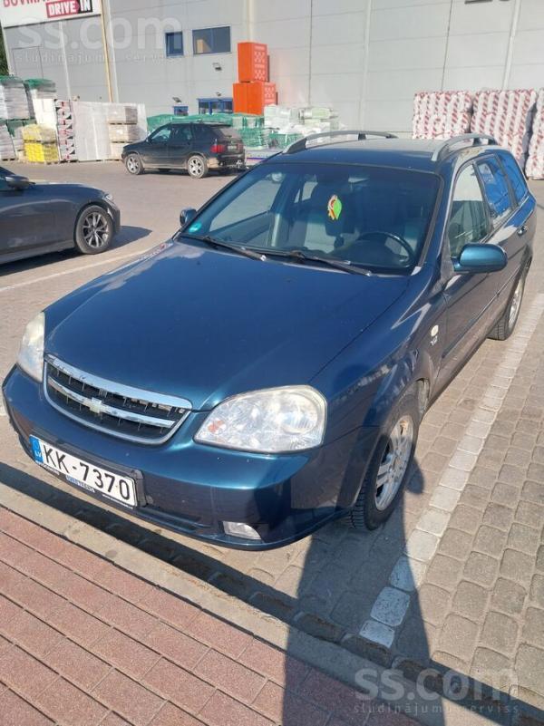Zils Chevrolet Nubira 2007 Rēzekne, ar dzinēja tilpumu 2.00 L un nobraukumu 230 tūkst. km par 1100 €, foto 1 vietnē AUTOMOTO.COM.LV