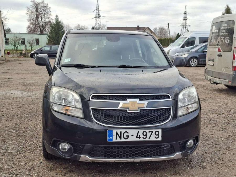 Melns Chevrolet Orlando 2011 Šilutė, ar dzinēja tilpumu 1.97 L un nobraukumu 250 tūkst. km par 2500 €, foto 3 vietnē AUTOMOTO.COM.LV