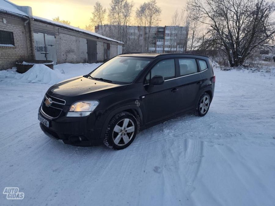 Melns Chevrolet Orlando 2013 Radviliškis, ar dzinēja tilpumu 2.00 L un nobraukumu 270 tūkst. km par 3400 €, foto 1 vietnē AUTOMOTO.COM.LV