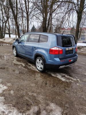 Blue Chevrolet Orlando 2013 in Vilnius, with an engine capacity of 2.00 L and mileage of 187 thousand km for 3750 €, photo 4 on AUTOMOTO.COM.LV