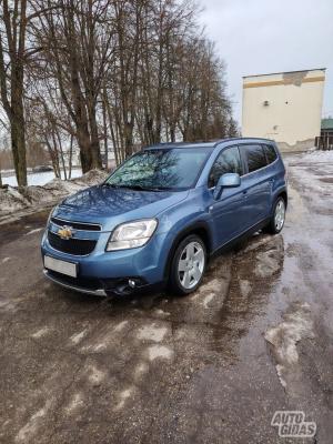 Blue Chevrolet Orlando 2013 in Vilnius, with an engine capacity of 2.00 L and mileage of 187 thousand km for 3750 €, photo 7 on AUTOMOTO.COM.LV