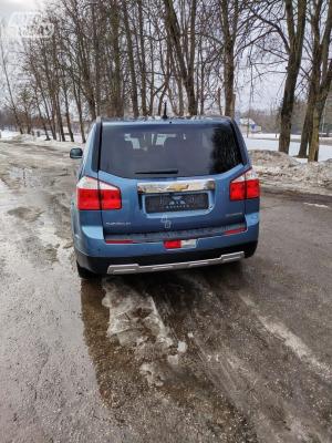 Blue Chevrolet Orlando 2013 in Vilnius, with an engine capacity of 2.00 L and mileage of 187 thousand km for 3750 €, photo 9 on AUTOMOTO.COM.LV