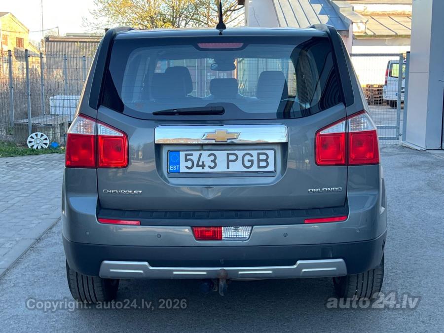Brūns Chevrolet Orlando 2011 Narva, ar dzinēja tilpumu 1.80 L un nobraukumu 367 tūkst. km par 2999 €, foto 10 vietnē AUTOMOTO.COM.LV