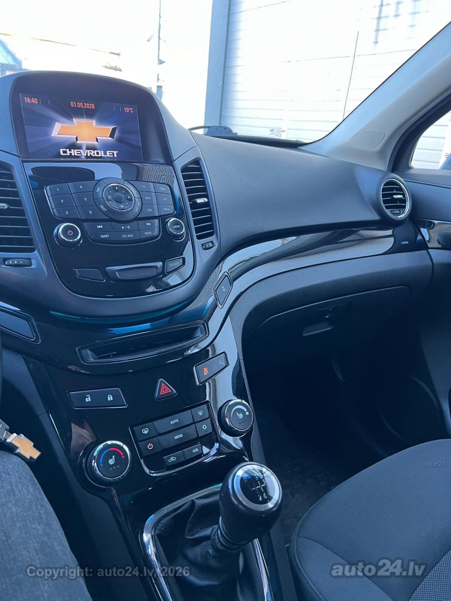 Brūns Chevrolet Orlando 2011 Narva, ar dzinēja tilpumu 1.80 L un nobraukumu 367 tūkst. km par 2999 €, foto 25 vietnē AUTOMOTO.COM.LV