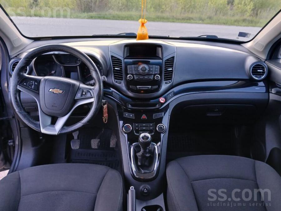 Pelēks Chevrolet Orlando 2011 Jelgava, ar dzinēja tilpumu 1.80 L un nobraukumu 331 tūkst. km par 7000 €, foto 14 vietnē AUTOMOTO.COM.LV