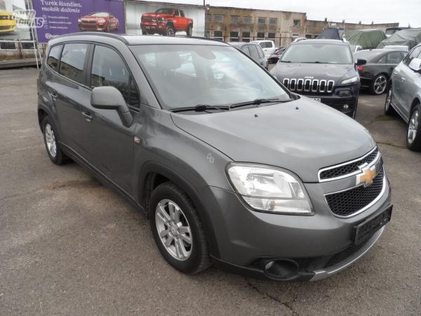 Pelēks Chevrolet Orlando 2012 Klaipėda, ar dzinēja tilpumu 2.00 L un nobraukumu 207 tūkst. km par 4990 €, foto 1 vietnē AUTOMOTO.COM.LV