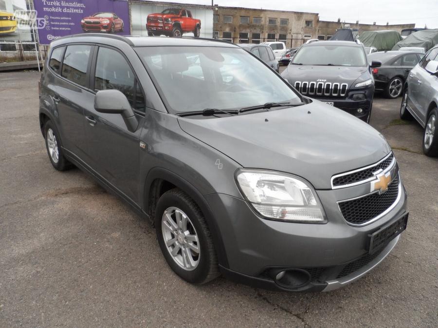 Pelēks Chevrolet Orlando 2012 Klaipėda, ar dzinēja tilpumu 2.00 L un nobraukumu 207 tūkst. km par 4990 €, foto 1 vietnē AUTOMOTO.COM.LV