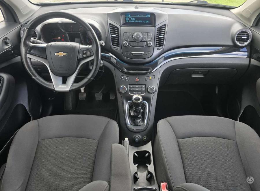 Pelēks Chevrolet Orlando 2012 Panevēža, ar dzinēja tilpumu 1.80 L un nobraukumu 318 tūkst. km par 3499 €, foto 11 vietnē AUTOMOTO.COM.LV