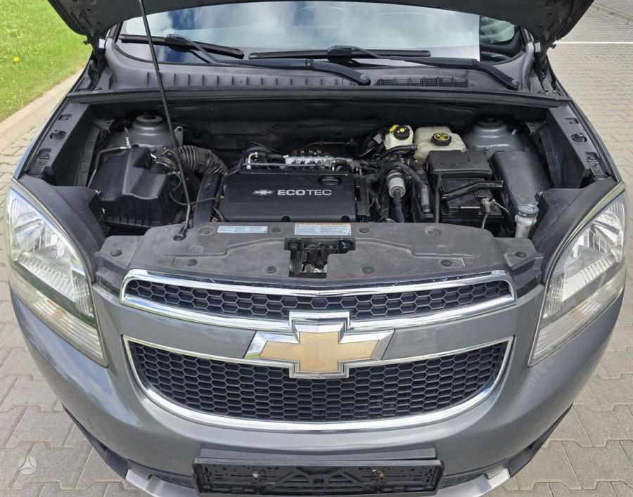 Pelēks Chevrolet Orlando 2012 Panevēža, ar dzinēja tilpumu 1.80 L un nobraukumu 318 tūkst. km par 3499 €, foto 28 vietnē AUTOMOTO.COM.LV