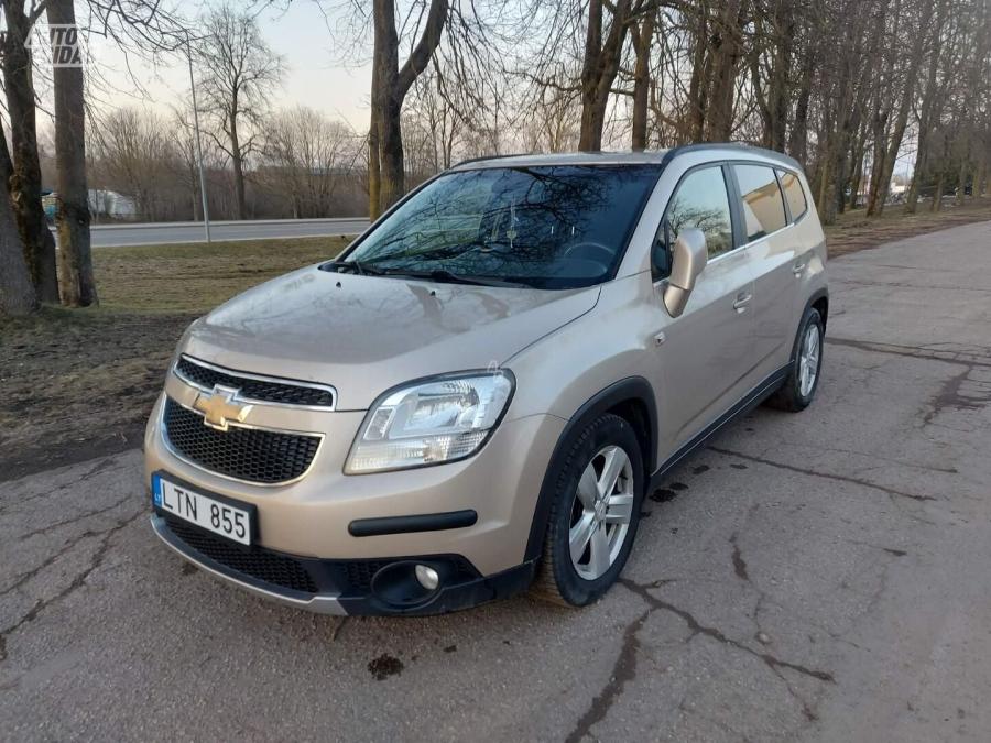 Chevrolet Orlando 2011 Ukmergė, ar dzinēja tilpumu 2.00 L un nobraukumu 240 tūkst. km par 3600 €, foto 1 vietnē AUTOMOTO.COM.LV