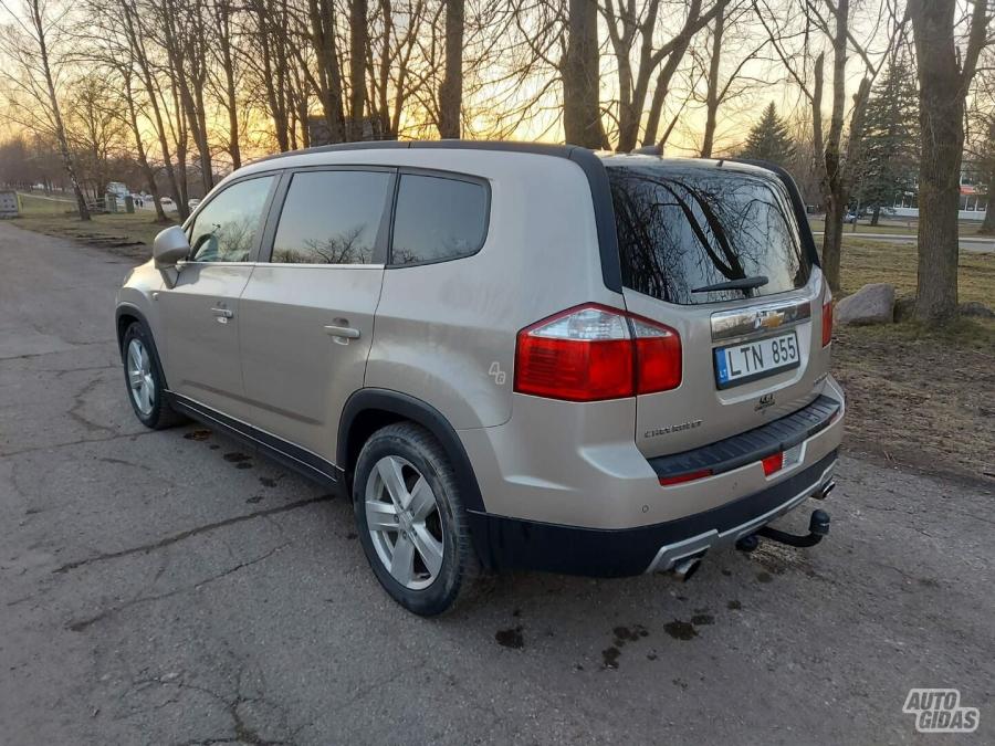 Chevrolet Orlando 2011 Ukmergė, ar dzinēja tilpumu 2.00 L un nobraukumu 240 tūkst. km par 3600 €, foto 8 vietnē AUTOMOTO.COM.LV