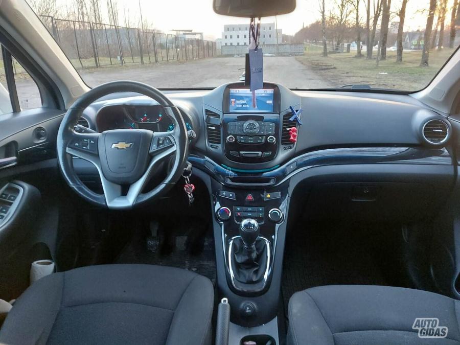 Chevrolet Orlando 2011 Ukmergė, ar dzinēja tilpumu 2.00 L un nobraukumu 240 tūkst. km par 3600 €, foto 10 vietnē AUTOMOTO.COM.LV
