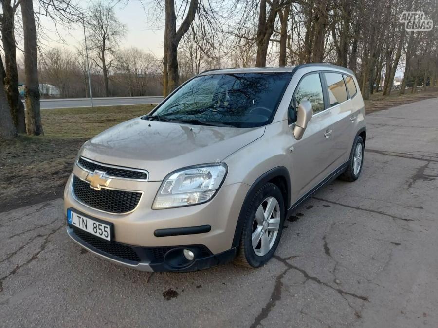 Chevrolet Orlando 2011 Ukmergė, ar dzinēja tilpumu 2.00 L un nobraukumu 240 tūkst. km par 3500 €, foto 1 vietnē AUTOMOTO.COM.LV