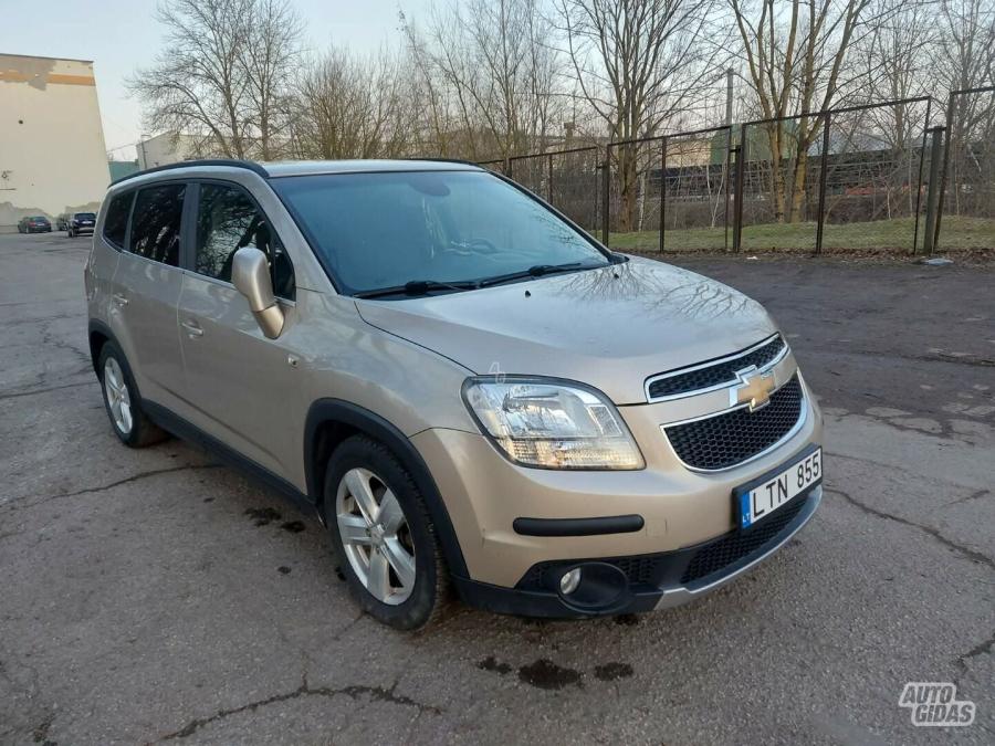 Chevrolet Orlando 2011 Ukmergė, ar dzinēja tilpumu 2.00 L un nobraukumu 240 tūkst. km par 3500 €, foto 3 vietnē AUTOMOTO.COM.LV