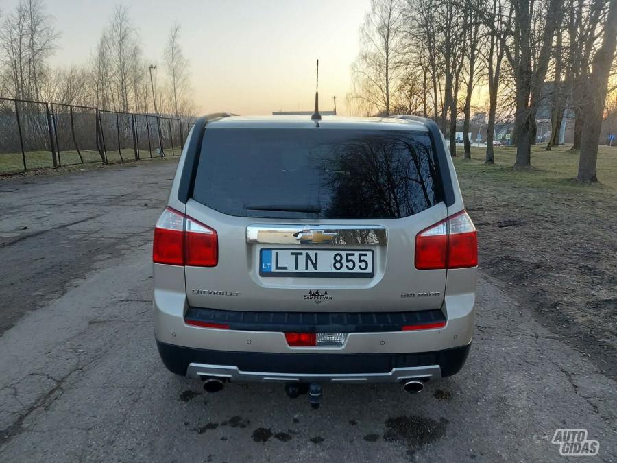 Chevrolet Orlando 2011 Ukmergė, ar dzinēja tilpumu 2.00 L un nobraukumu 240 tūkst. km par 3500 €, foto 8 vietnē AUTOMOTO.COM.LV