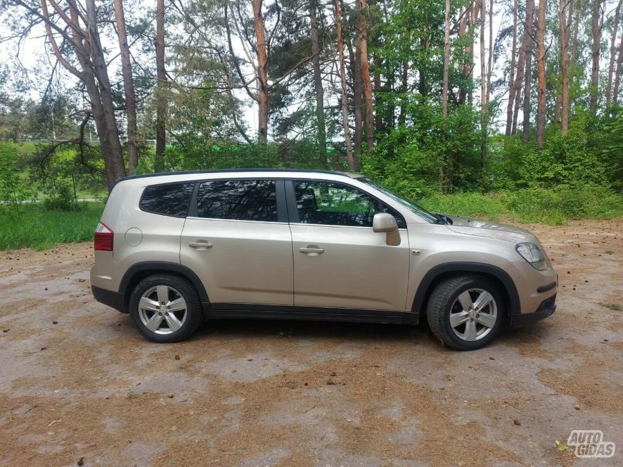 Chevrolet Orlando 2011 Ukmergė, ar dzinēja tilpumu 2.00 L un nobraukumu 240 tūkst. km par 3300 €, foto 5 vietnē AUTOMOTO.COM.LV