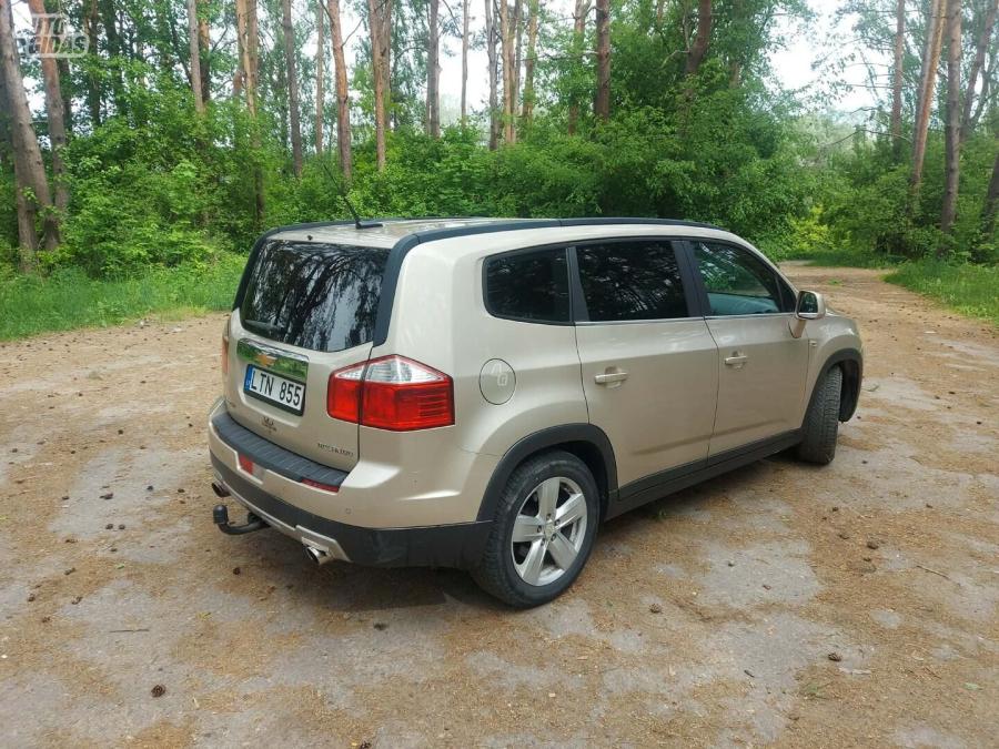 Chevrolet Orlando 2011 Ukmergė, ar dzinēja tilpumu 2.00 L un nobraukumu 240 tūkst. km par 3300 €, foto 6 vietnē AUTOMOTO.COM.LV
