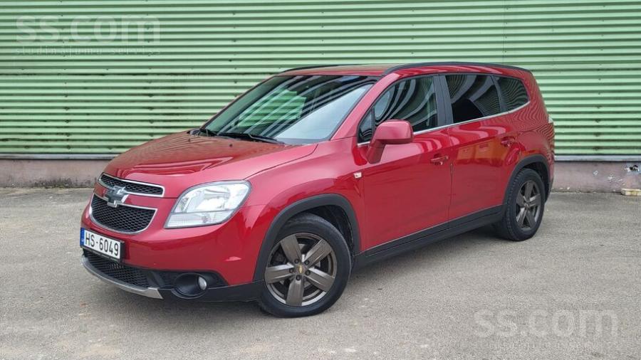 Red Chevrolet Orlando 2011 in Riga, with an engine capacity of 2.00 L and mileage of 250 thousand km for 3990 €, photo 1 on AUTOMOTO.COM.LV