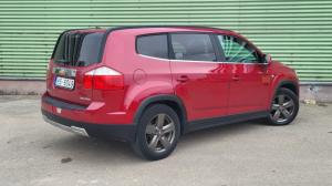 Sarkans Chevrolet Orlando 2011 Rīga, ar dzinēja tilpumu 2.00 L un nobraukumu 250 tūkst. km par 3990 €, foto 3 vietnē AUTOMOTO.COM.LV