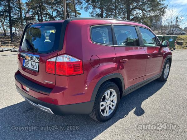 Red Chevrolet Orlando 2012 in Tallinn, with an engine capacity of 1.80 L and mileage of 131 thousand km for 5990 €, photo 7 on AUTOMOTO.COM.LV