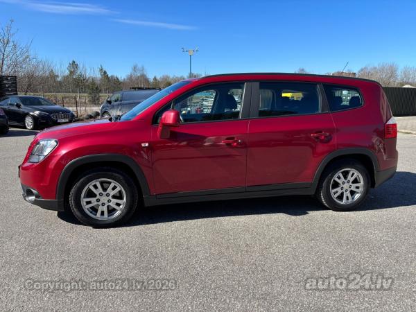 Sarkans Chevrolet Orlando 2012 Tallina, ar dzinēja tilpumu 1.80 L un nobraukumu 131 tūkst. km par 5999 €, foto 3 vietnē AUTOMOTO.COM.LV
