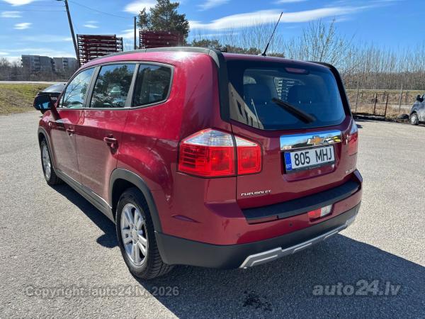 Sarkans Chevrolet Orlando 2012 Tallina, ar dzinēja tilpumu 1.80 L un nobraukumu 131 tūkst. km par 5999 €, foto 5 vietnē AUTOMOTO.COM.LV