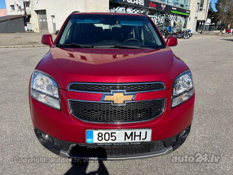 Red Chevrolet Orlando 2012 in Tallinn, with an engine capacity of 1.80 L and mileage of 131 thousand km for 5999 €, photo 12 on AUTOMOTO.COM.LV