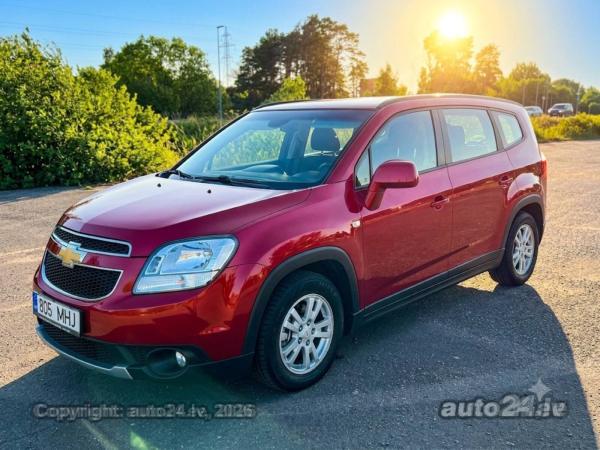 Sarkans Chevrolet Orlando 2012 Tallina, ar dzinēja tilpumu 1.80 L un nobraukumu 132 tūkst. km par 5990 €, foto 1 vietnē AUTOMOTO.COM.LV