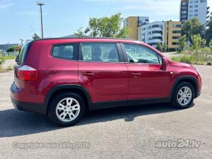 Red Chevrolet Orlando 2012 in Tallinn, with an engine capacity of 1.80 L and mileage of 132 thousand km for 5990 €, photo 8 on AUTOMOTO.COM.LV