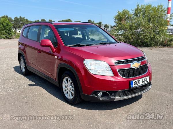 Sarkans Chevrolet Orlando 2012 Tallina, ar dzinēja tilpumu 1.80 L un nobraukumu 132 tūkst. km par 5990 €, foto 9 vietnē AUTOMOTO.COM.LV