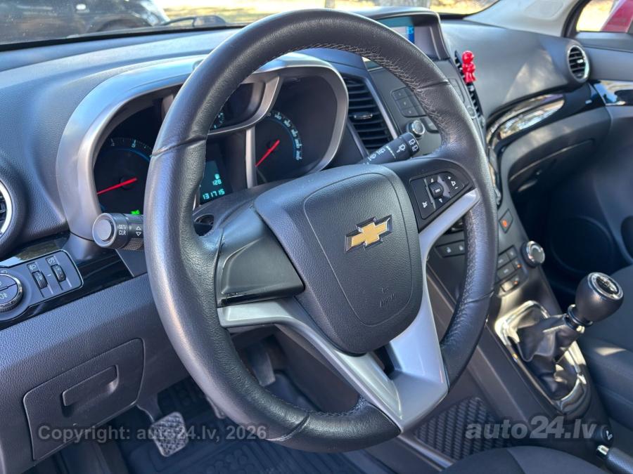Red Chevrolet Orlando 2012 in Tallinn, with an engine capacity of 1.80 L and mileage of 132 thousand km for 5990 €, photo 14 on AUTOMOTO.COM.LV